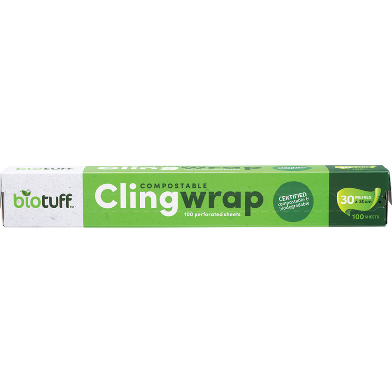 BIOTUFF Compostable Cling Wrap 30m — HUMM eco