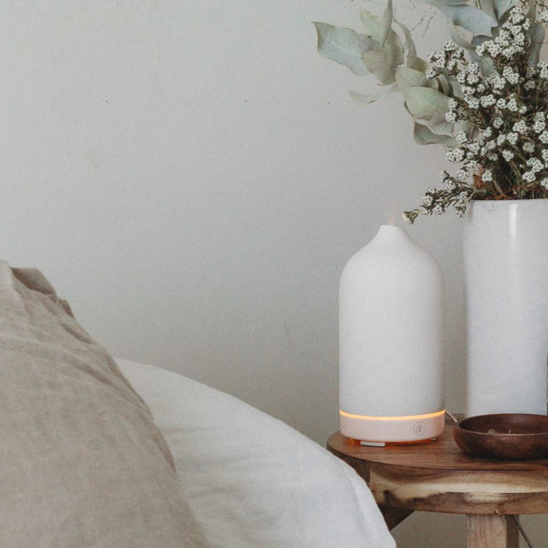 THE GOODNIGHT CO Ceramic Diffuser White Ultrasonic — HUMM eco